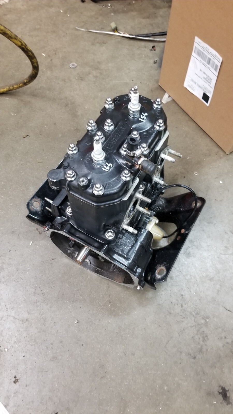 Kawasaki Jetski 650sx X2 Sc 650 Sx TS650 TS 650 Motor Engine Block ...