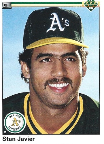 1990 Upper Deck Stan Javier Oakland Athletics #209 | eBay