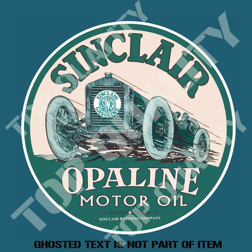 VINTAGE SINCLAIR OIL Decal Sticker Vintage Petrol Americana Hot Rod ...