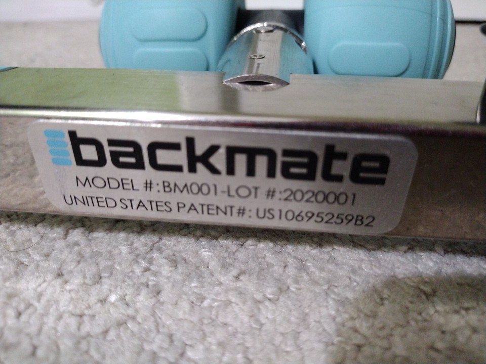 Backmate Active Recovery Premium Massage System Relieve Pain Hot Cold ...