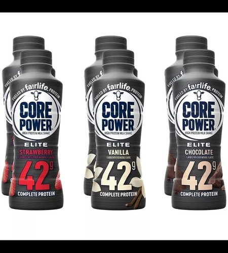 Fairlife Core Power Elite 42g High Protein Milk Shakes Variety Pack 6 ...
