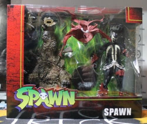 SPAWN ACTION FIGURE DELUXE SET WITH THRONE NM IMAGE COMICS McFARLANE ...