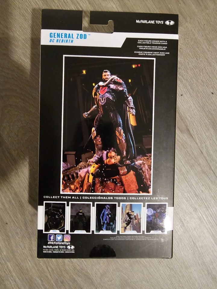 McFarlane Toys General Zod DC Rebirth 7 inch Action Figure - 120621FL ...
