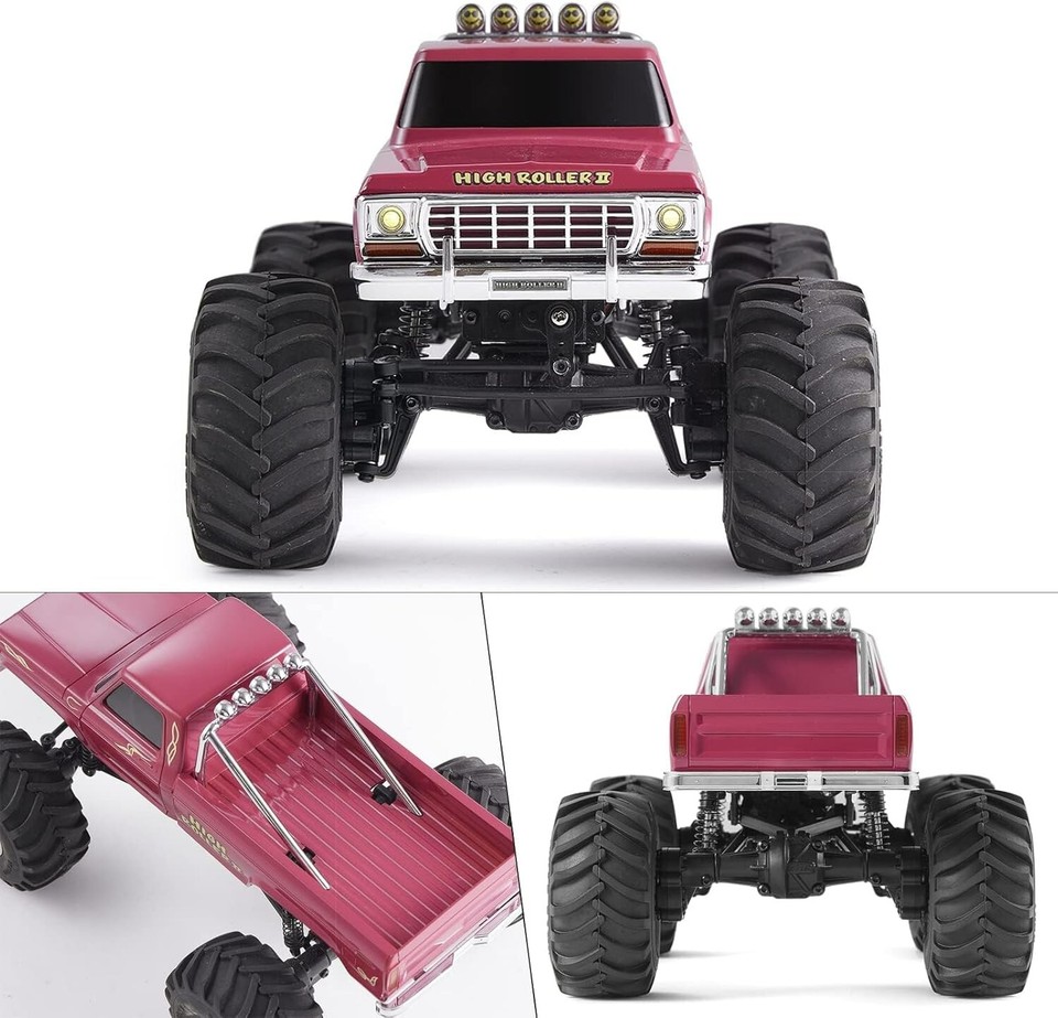 FCX24 FMS 1/24 Smasher Monster RC Crawlers(Red) FMS12402RTRRDV2 | eBay