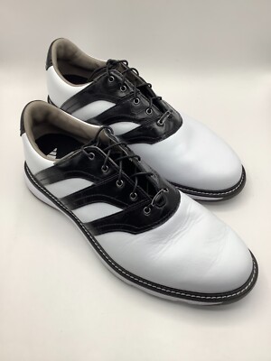 Adidas Men's MC Z-Traxion Spikeless Golf Shoes White/Black Size 12