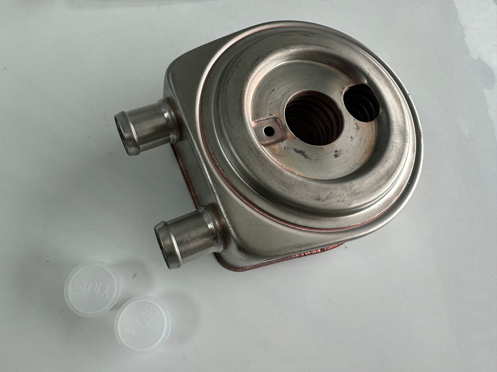 Engine Oil Cooler x OEM 2641027000 For HYUNDAI KIA Accent II Saloon ...