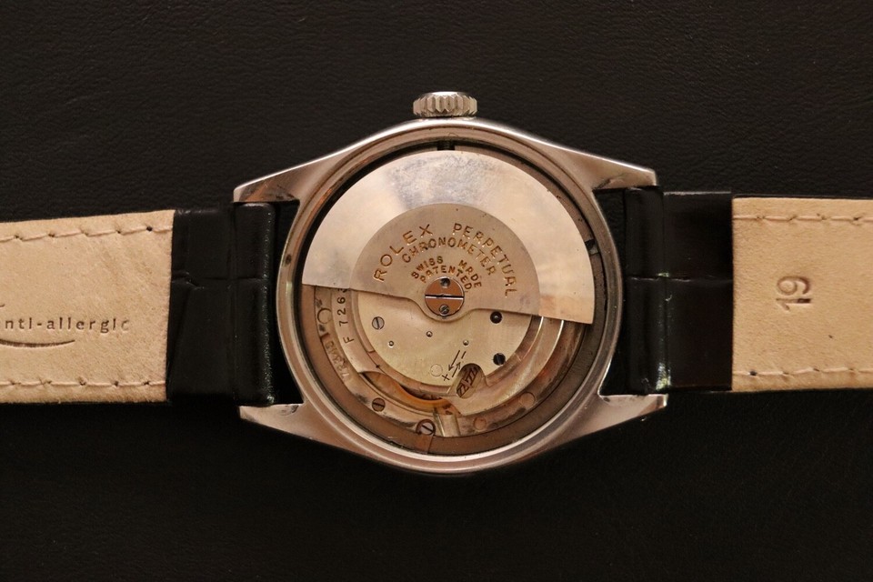 1950's Rolex Oyster Perpetual Bubble Back Watch - Ref 6106 - Cal 645 ...