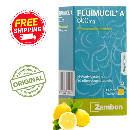 Fluimucil A 600mg Effervescent Tablet 10s Clear Phlegm Relief Cough ...
