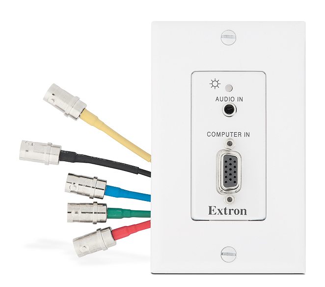 Extron Extender Plus VGA and Audio Line Driver with EDID Minder White ...