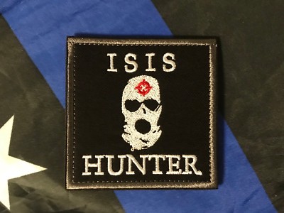 ISIS Hunter Tactical Hook/Loop Patch ISAF ISIL SWAT | eBay