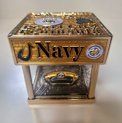 US Navy Chief Mess CPO Challenge Coin FY-23 Pearl City Peninsula Hat ...