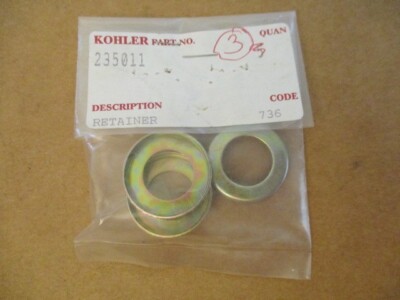 NOS OEM Kohler Valve Spring Retainer 235011 Lot Of 3 | eBay