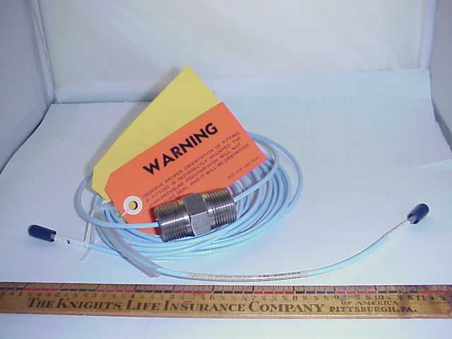 BENTLY NEVADA 3300 XL NSv SINGLE HIGH PRESSURE FEEDTHROUGH PROBE ...