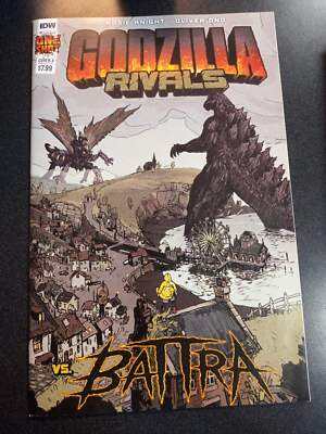 Godzilla Rivals vs Battra One Shot Cover A Ono Comic Book NM First ...