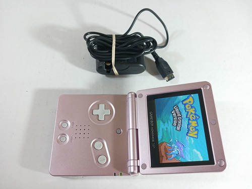 GBA SP Pink AGS-101 Bright Screen Nintendo GameBoy Advance Game Boy ...