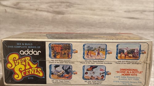 1975 ADDAR Super Scenes Rendezvous In Space Scene In A Bottle Hobby ...