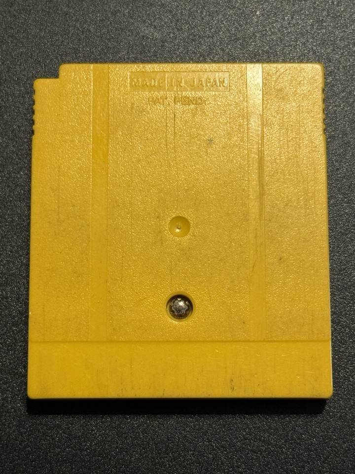 Pokémon: Yellow Version (Nintendo Game Boy Color, 1999) Authentic ...