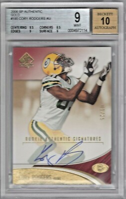 2006 SP Authentic Gold #190 Cory Rodgers AU - 01/25 - BGS 9.0 - 2114 | eBay