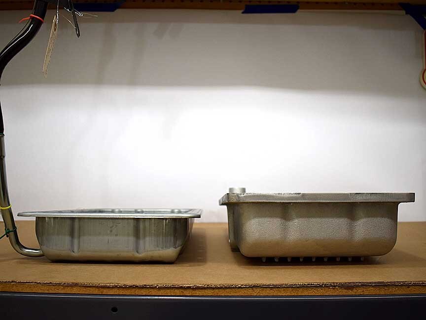 Cast Aluminum Trans Pan AW4 Jeep Cherokee, Wagoneer, Grand Cherokee 4 ...