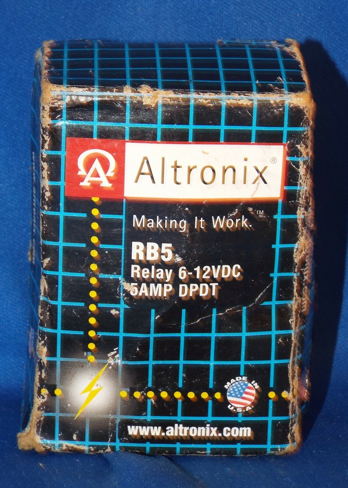 Altronix RB5 Relay Module - 6VDC-12VDC 6 AMP DPDT | eBay