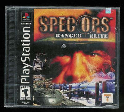 SPEC OPS RANGER ELITE PLAYSTATION 1 PS1 FACTORY SEALED NEW 710425230769 ...