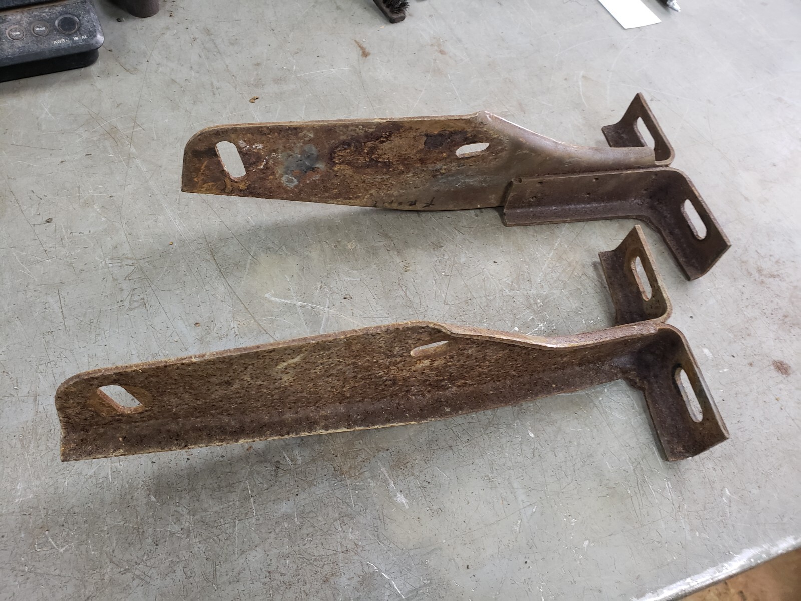 1963 1964 Riviera Set Front Bumper Mounting Brackets Buick | eBay