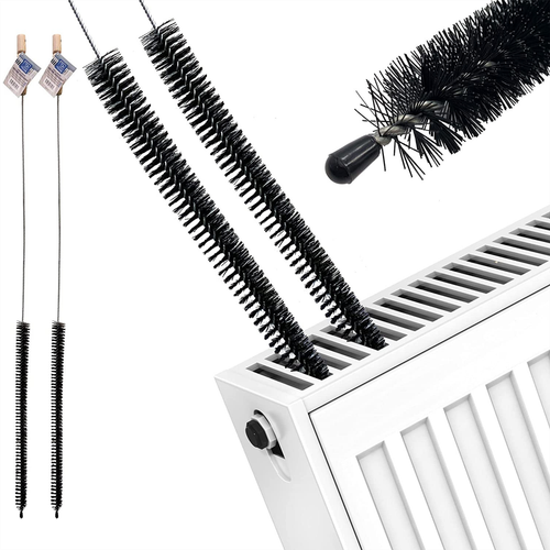 Long Reach Radiator Brush Cleaner Long Handled Cleaning Flexible Duster ...