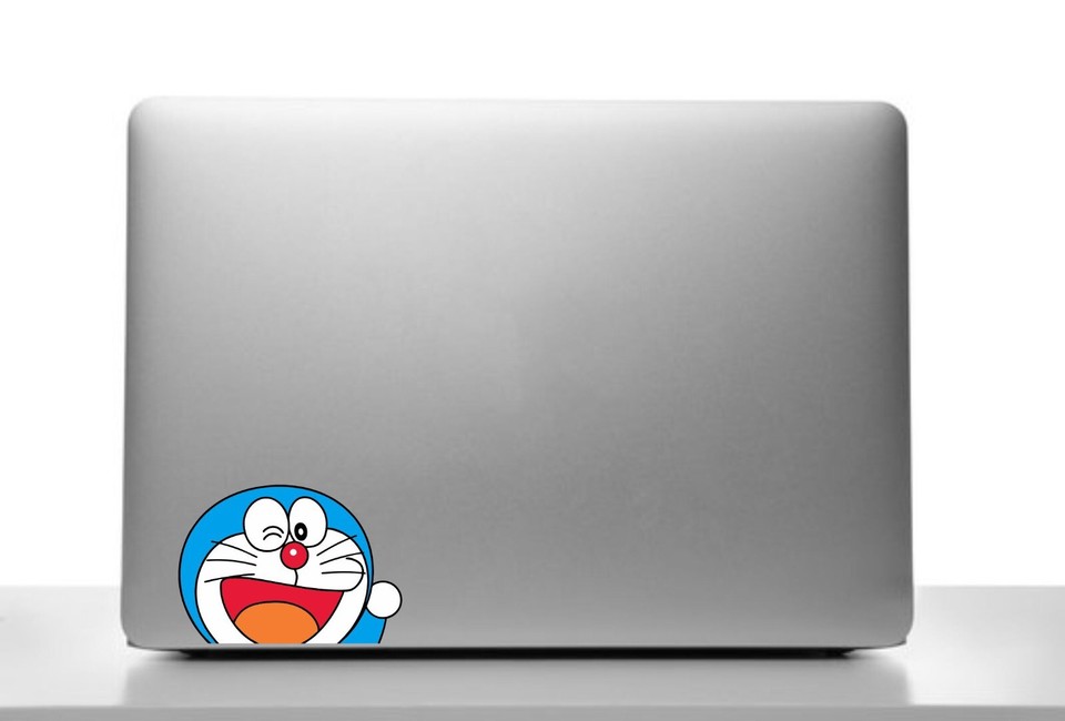 Doraemon Wave Peeker Peeking Peek Window Vinyl Car Decals Anime Car ...