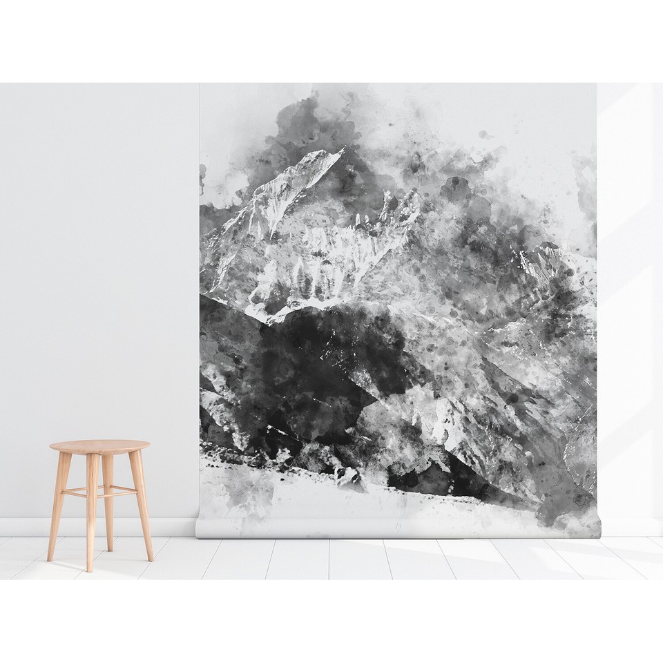 Home wall mural Abstract Mountains Landscape Decor Non-woven wallpaper ...