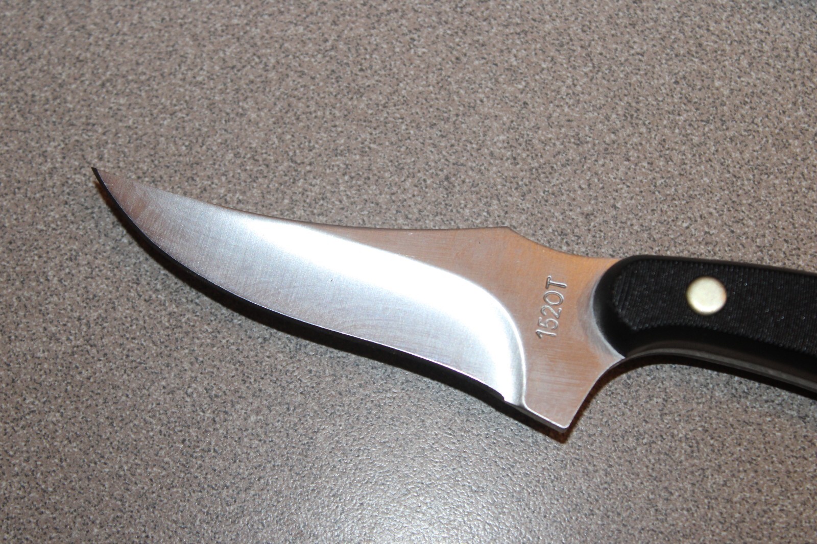 Schrade 152OT Old Timer 7-1/8" fixed blade Sharp Finger Full Tang knife ...