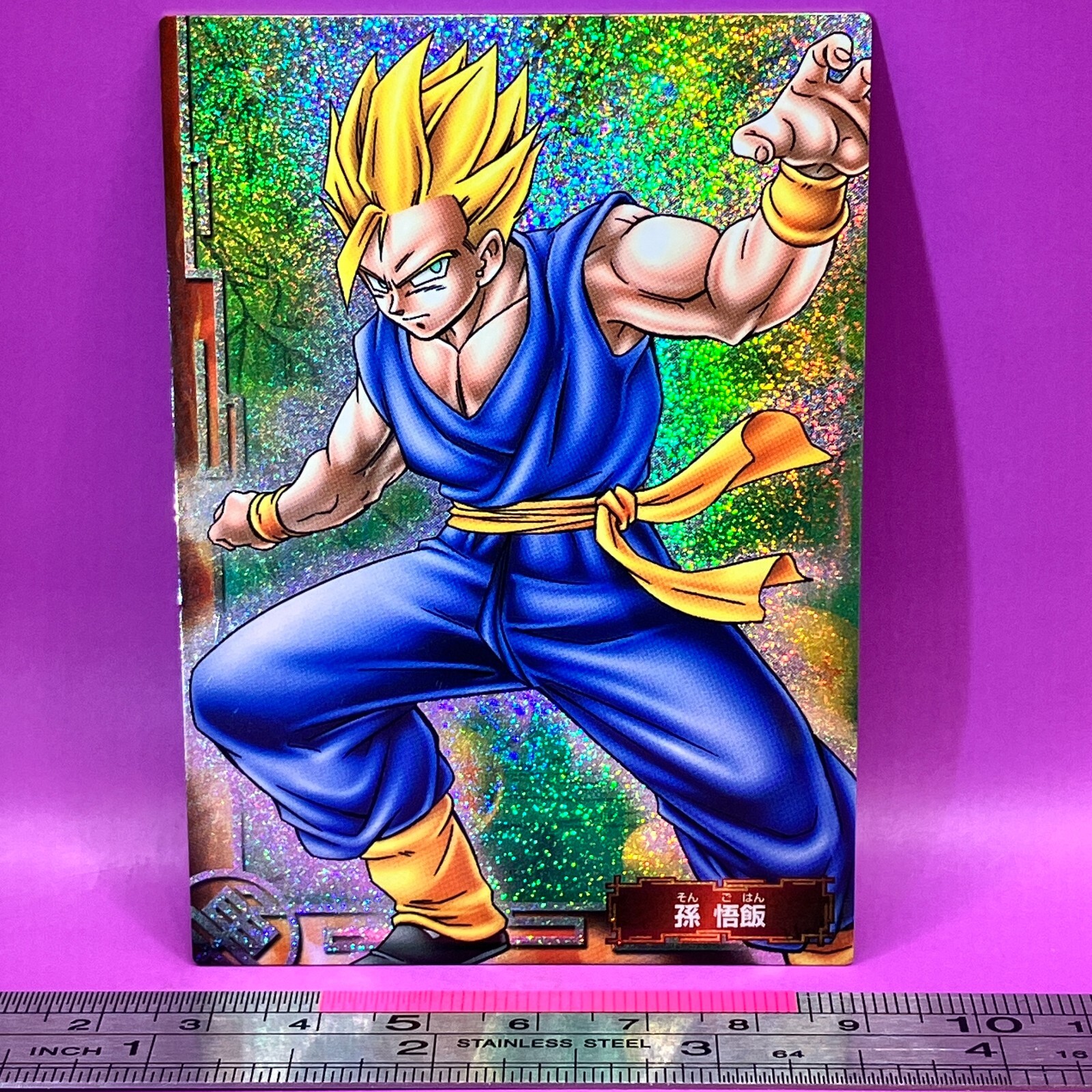 Son Gohan SP NO.08 Holo Dragon Ball Card Collection DBZ ENSKY TCG ...
