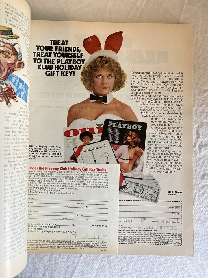 Playboy Magazine December 1975 Centerfold Intact Solid Condition | eBay