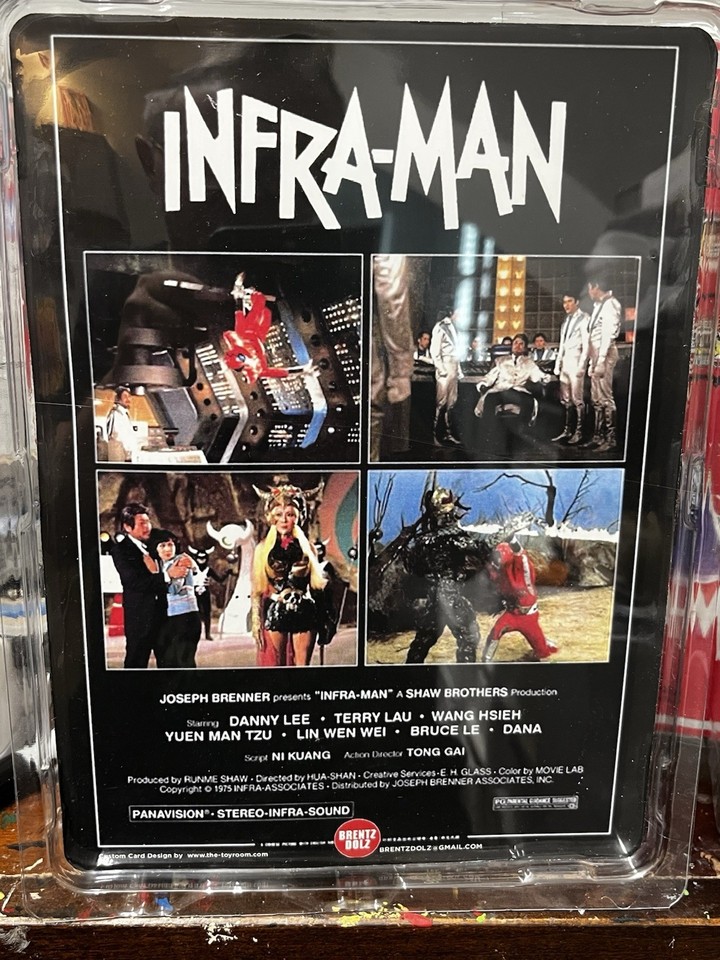 Infra Man - Plant Monster - 8” Art Action Figure - BrentzDolz -Style B ...