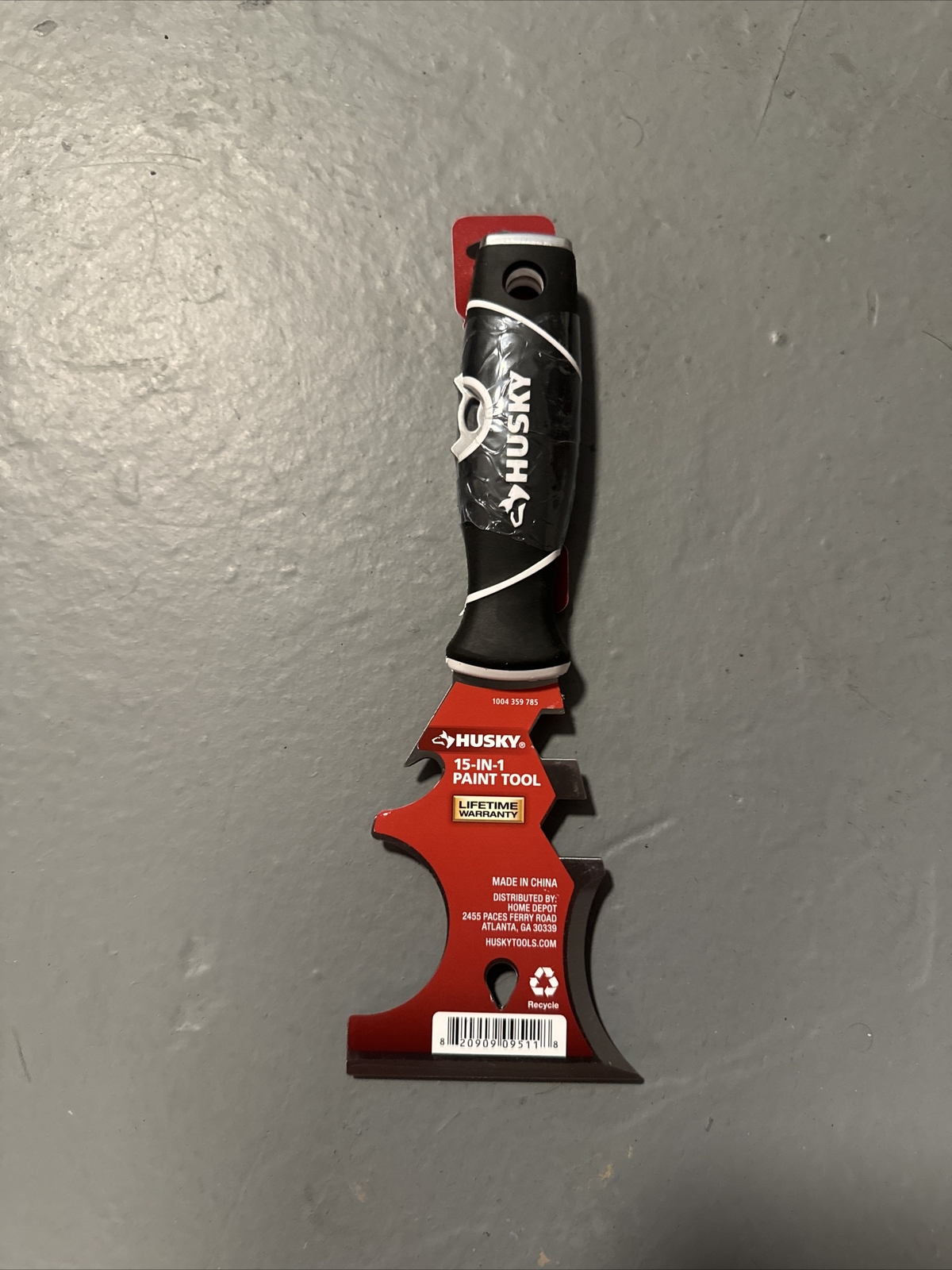 Husky 15-in-1 Paint Tool Spreader, Chisel Scraper, Can Opener, Nail ...