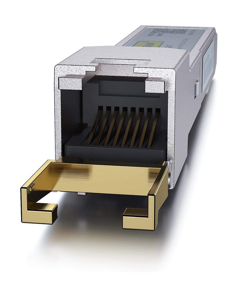 SFP+ to RJ-45 10GBase-T Transceiver, 10Gbe Copper SFP+ to Ethernet ...