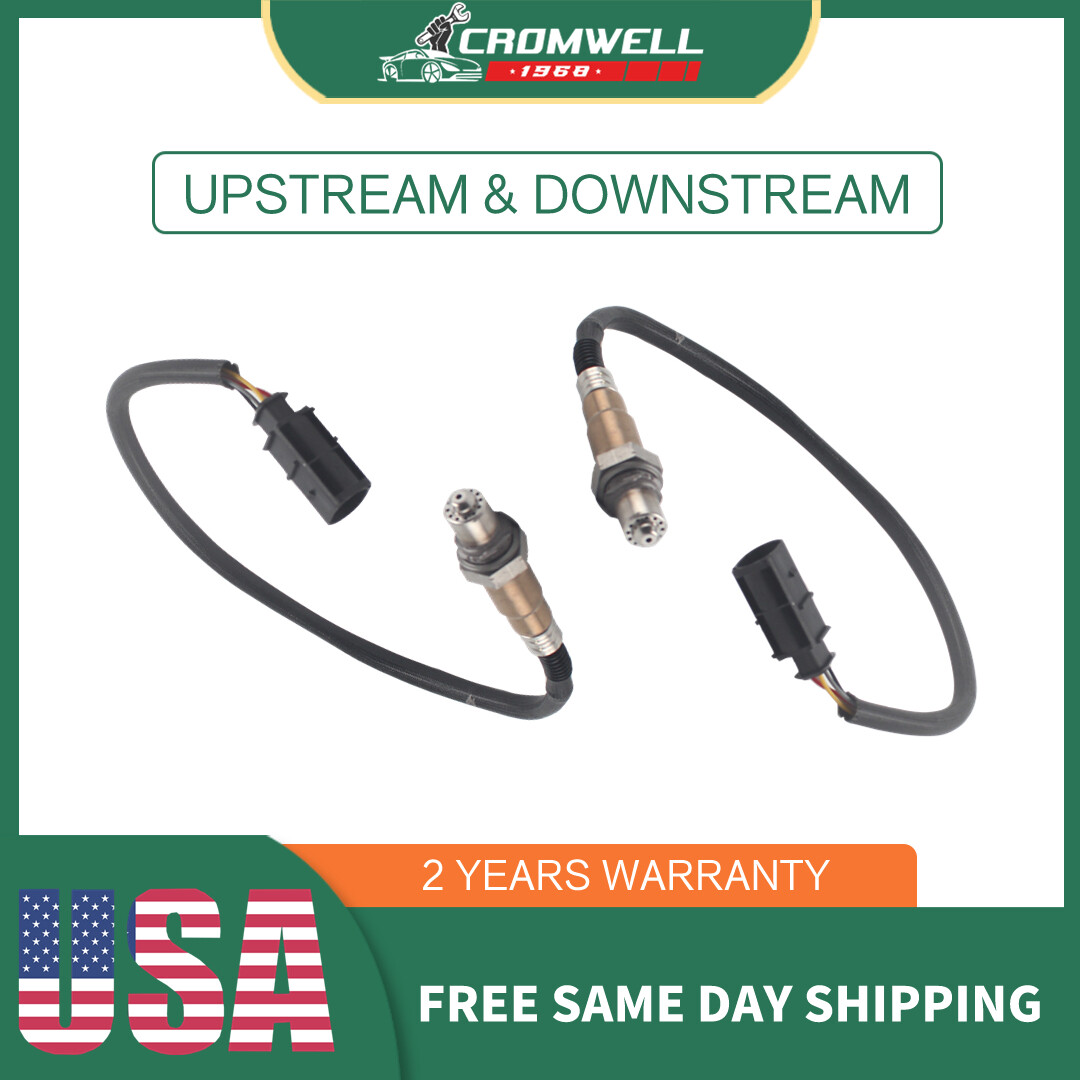 2PCS O2 Lambda Oxygen Sensors Upstream & Downstream For Mercedes-Benz ...