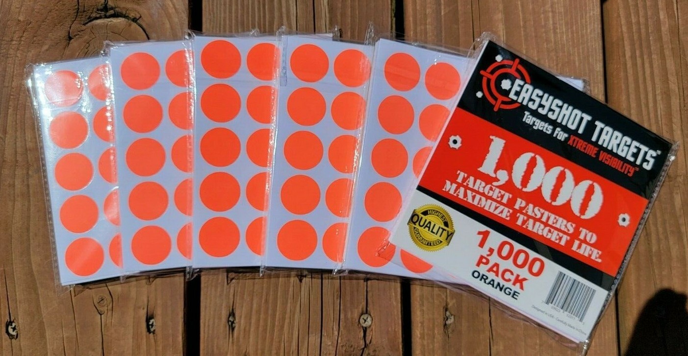 Shooting Target Pasters 1,000-Pack Premium Quality Target Repair ...