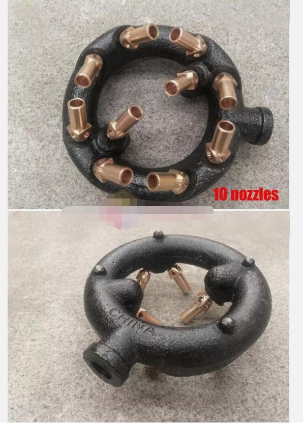 Cast Iron 88 Nozzles Gas Jet Tips Burner for Kitchen Cooking Propane ...