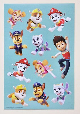 Paw Patrol/ Sticker sheet | eBay