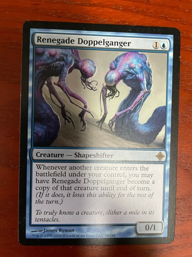 MTG Renegade Doppelganger CARD SINGLE USED EXCELLENT CONDITION SEE ...