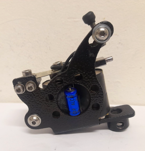 Vintage 90s DTS Davis tattoo supplies stainless dial tattoo machine NOT ...