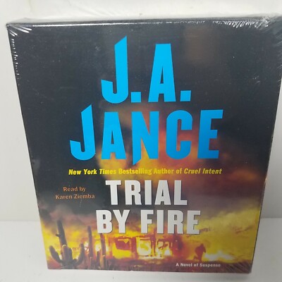 TRIAL BY FIRE by J.A. Jance (2012, 5 CDs Audio Book) Fiction Brand New ...