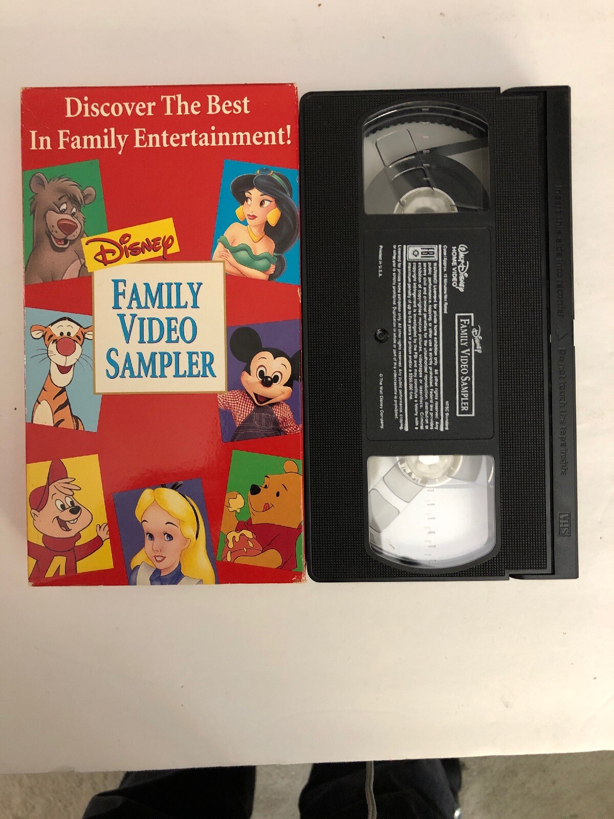 Disney Family Video Sampler VHS | eBay
