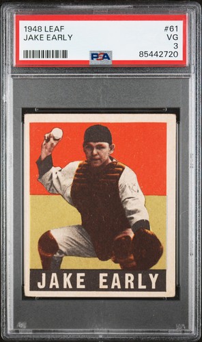 1948 LEAF #61 JAKE EARLY PSA 3 | eBay