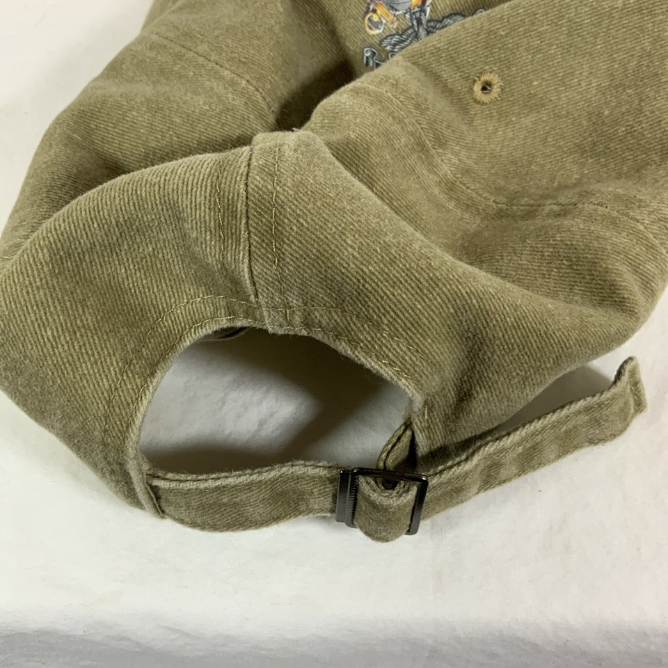 USMC Marine Corps Strapback USMC Brown Hat Cap | eBay