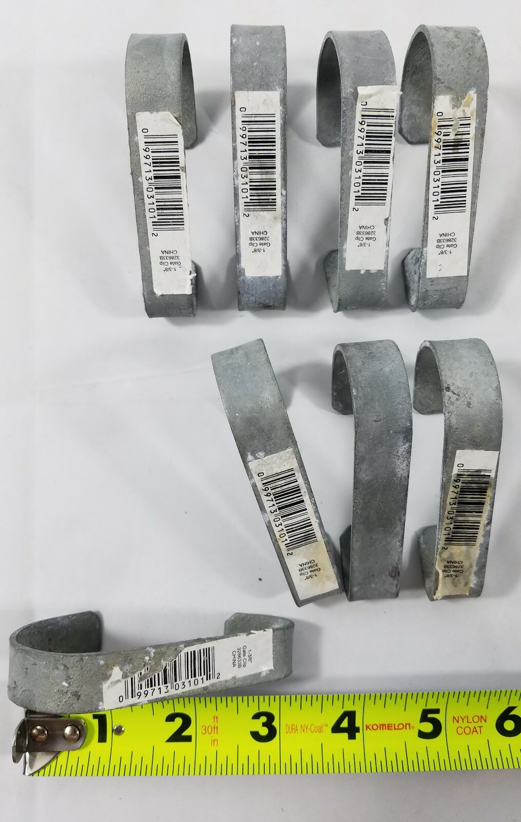 1-3/8 Gate Clip PartNo 328633B by Midwest Air Technologies Single Unit ...