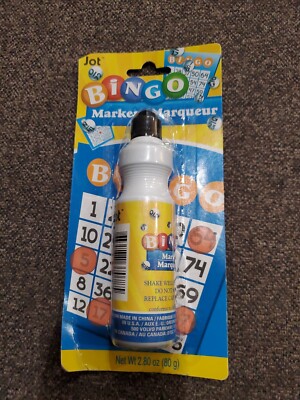 New Jot Bingo Marker Ideal for Marking Bingo Cards Bright Colors 2.8 oz ...