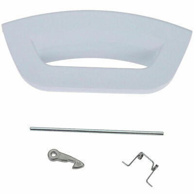 Fits Hotpoint Door Handle Futura Washing Machine White Rod Catch ...