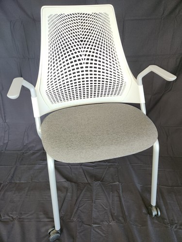 Herman Miller SAYL SIDE CHAIR 4 leg CASTERS use with AERON LEAP EMBODY ...