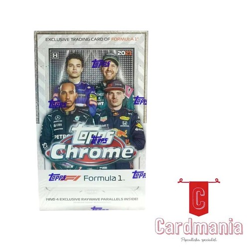 F1: Formula 1 - 2021 Topps Chrome Trading Cards Hobby Lite Pack (4 ...